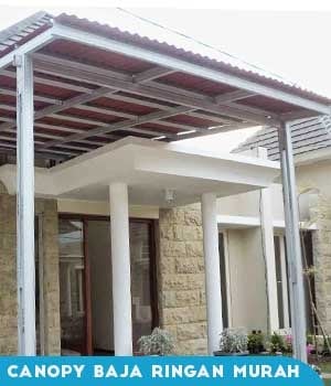 Harga Pasang Kanopi Baja Ringan Jabodetabek 2025 Termurah